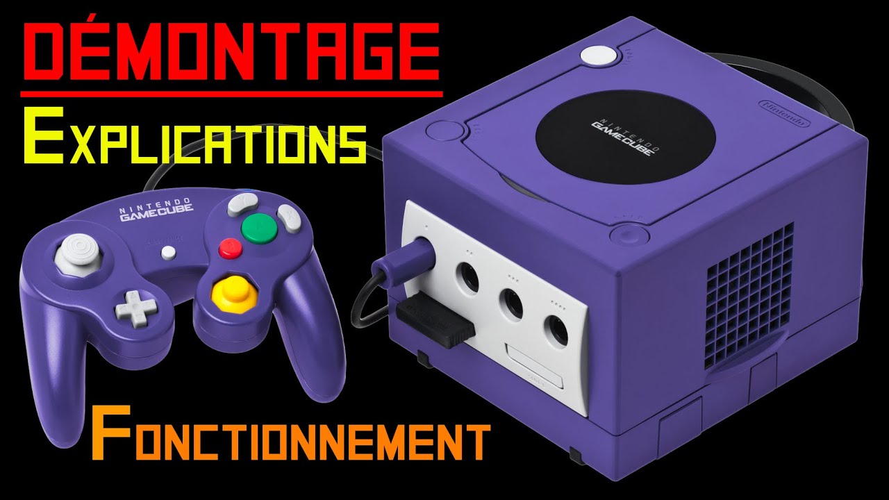 TUTO Gamecube : Démontage complet + Explication des pièces... - YouTube