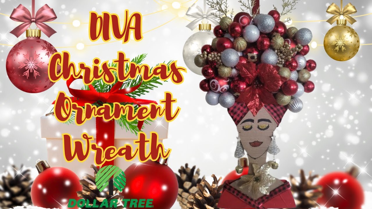 Super Cute Diva Christmas Wreath!! - YouTube