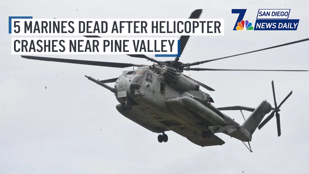 Thurs. Feb. 8 | 5 Marines dead after helicopter crashes near Pine ...