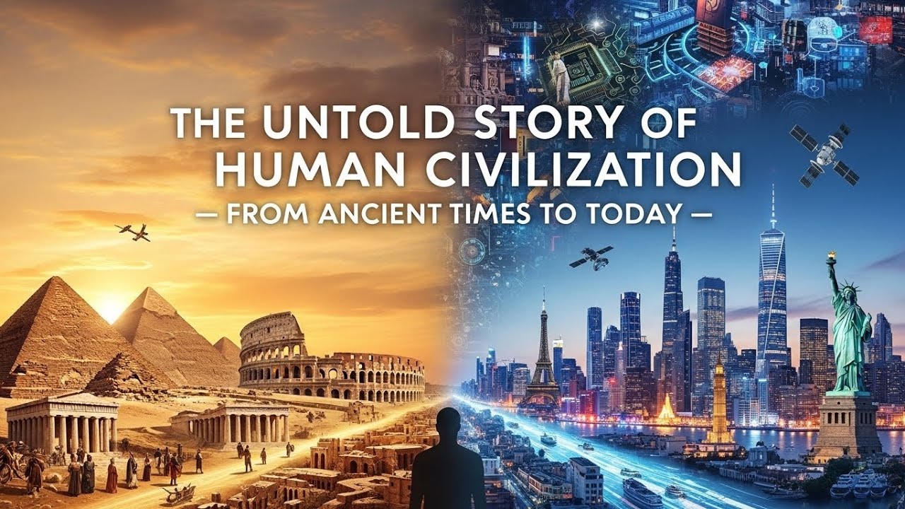 The Untold Story of Human Civilization — From Ancient Times to Today” # ...