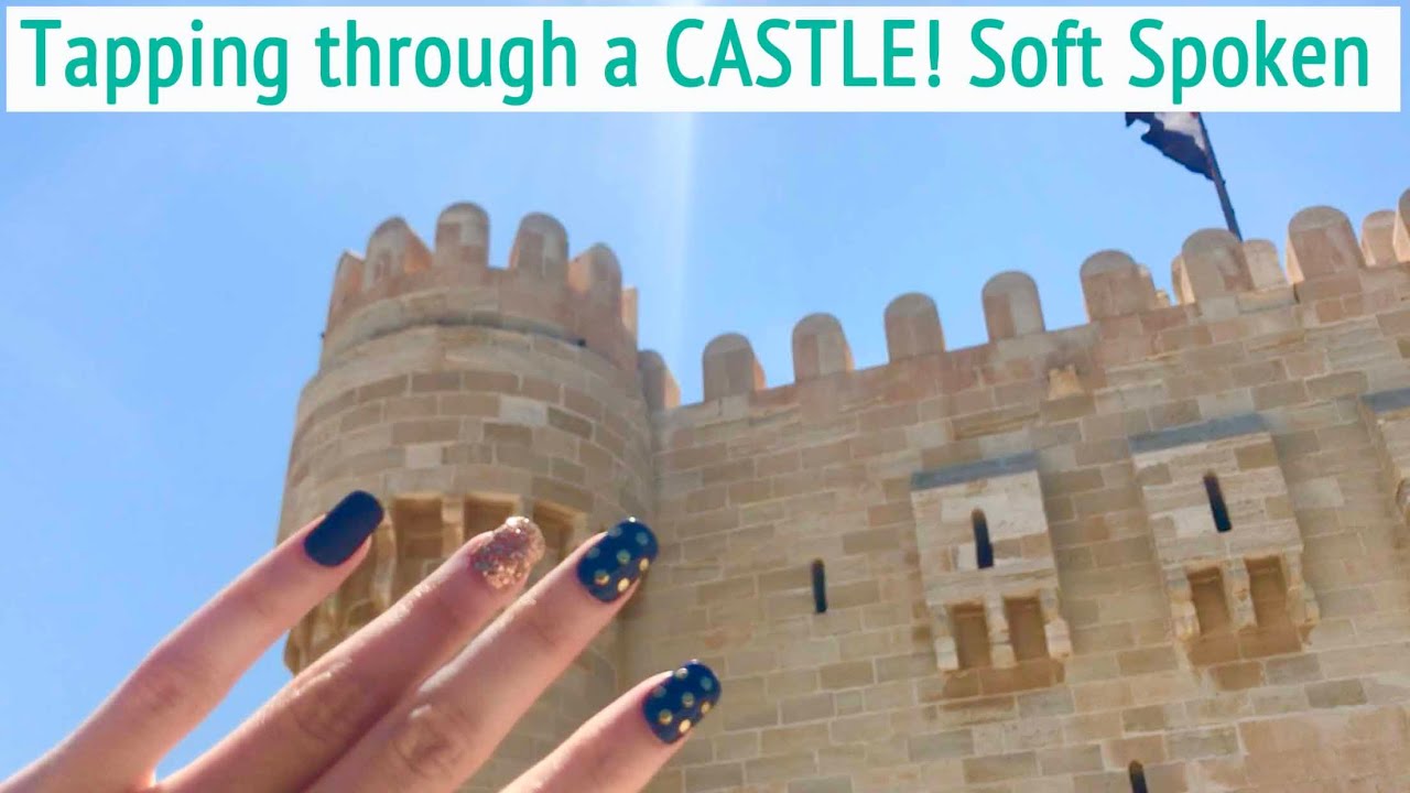 ASMR * Castle Tap-Through in Alexandria, Egypt! * People Talking ...