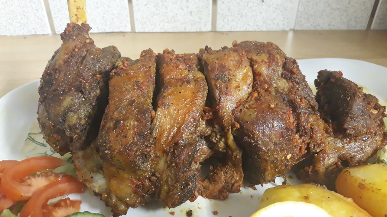 Raan Roast Recipe/Mutton Leg Roast/Mutton leg Steam Roast/Dum Pukht ...