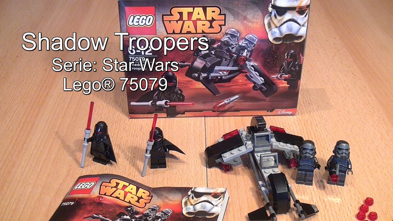 Test Shadow Troopers (Lego Set 75079 Star Wars Review) - YouTube