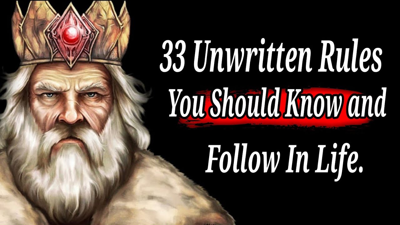 rules of power summary | Unwritten Rules You Should Know and Follow In ...