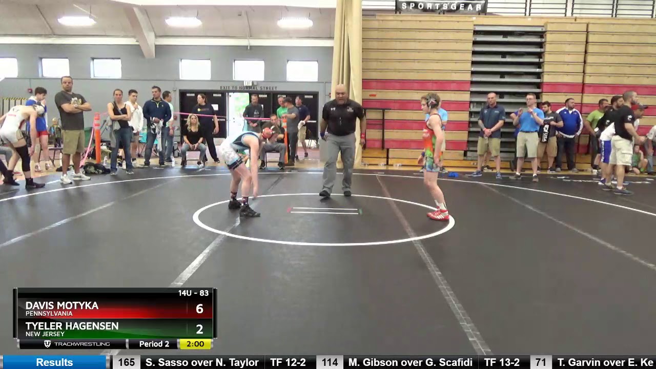 14U 83 Davis Motyka Pennsylvania Vs Tyeler Hagensen New Jersey - YouTube