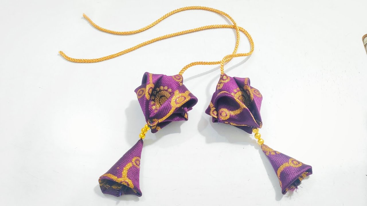 New and Unique Blouse Latkan Design Making / Kapda ke Latkan Banana ...