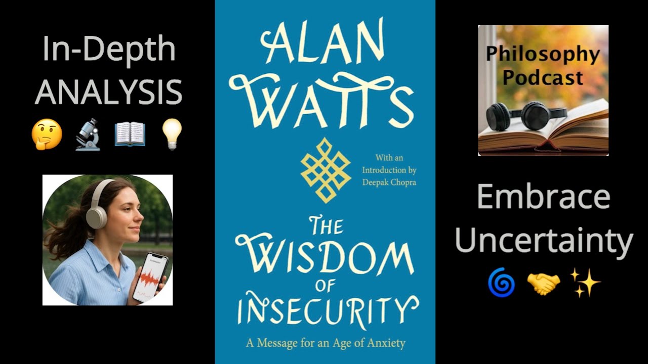 The Wisdom of Insecurity by Alan Watts | In-Depth ANALYSIS 🧠🌀📚 - YouTube