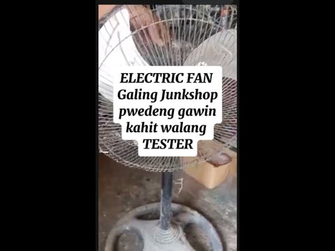 SIRANG ELECTRIC FAN KAHIT WALA KANG TESTER MAGAGAWA - YouTube