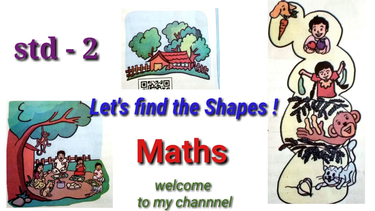 Std 2 , Mathematics ,Let's find the Shapes . - YouTube