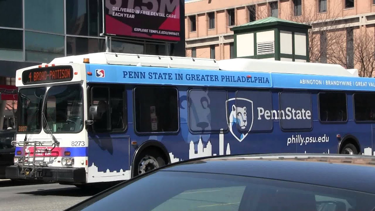 SEPTA - New Flyer DE40LF Route 4 #8273 - YouTube