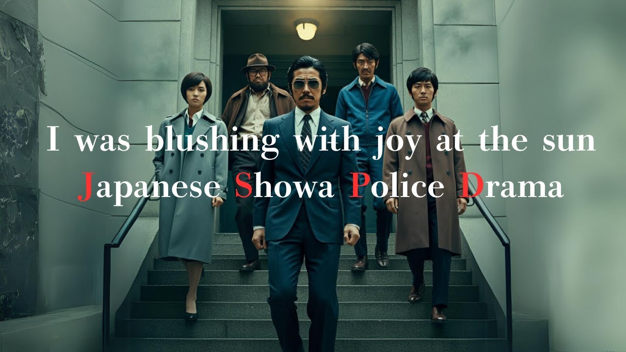 I was blushing with joy at the sun.Japanese Showa Police Drama - YouTube