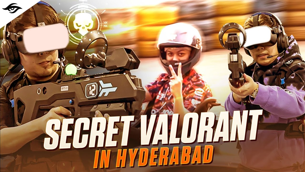 TEAM SECRET VALORANT EXPLORES HYDERABAD | INDIA VLOG - YouTube
