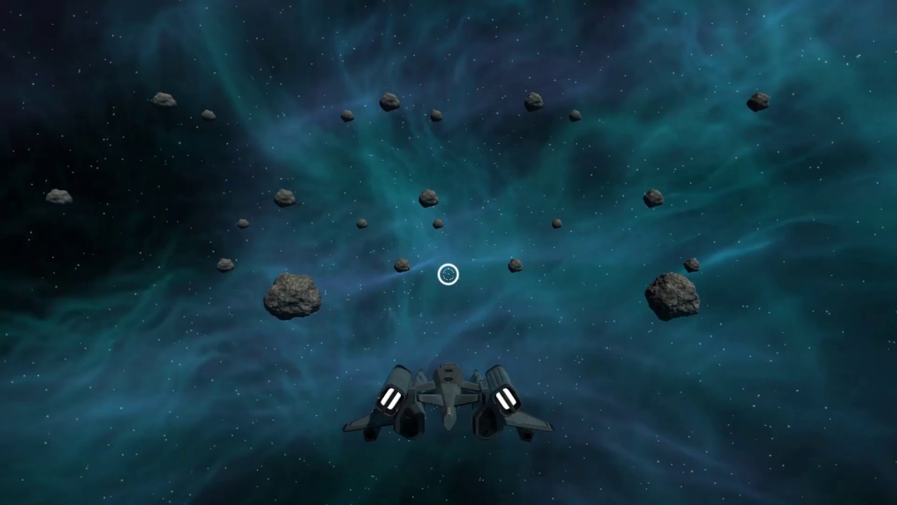 trying out a space environment and flight simulator - YouTube