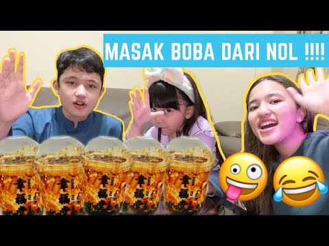 RUSUH BER3 LENGKAP  !!! MASAK BOBA TERENAK BARENG KAK @AnisahYoshida