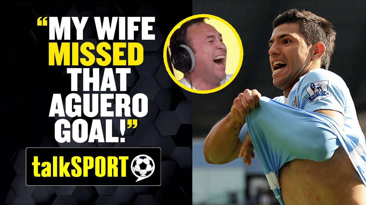 HILARIOUS! 😂 This Man City fan tells a CRAZY STORY of how his wife missed THAT Aguero goal vs ...