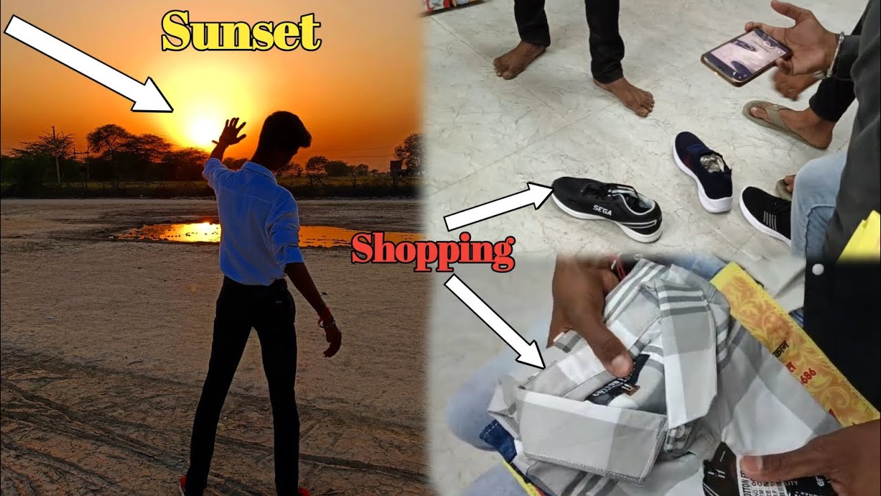 Kitta Pyaara Sunset Dhikh liya 😍 || Aaj To Shopping Karli 🛒 || Its ...