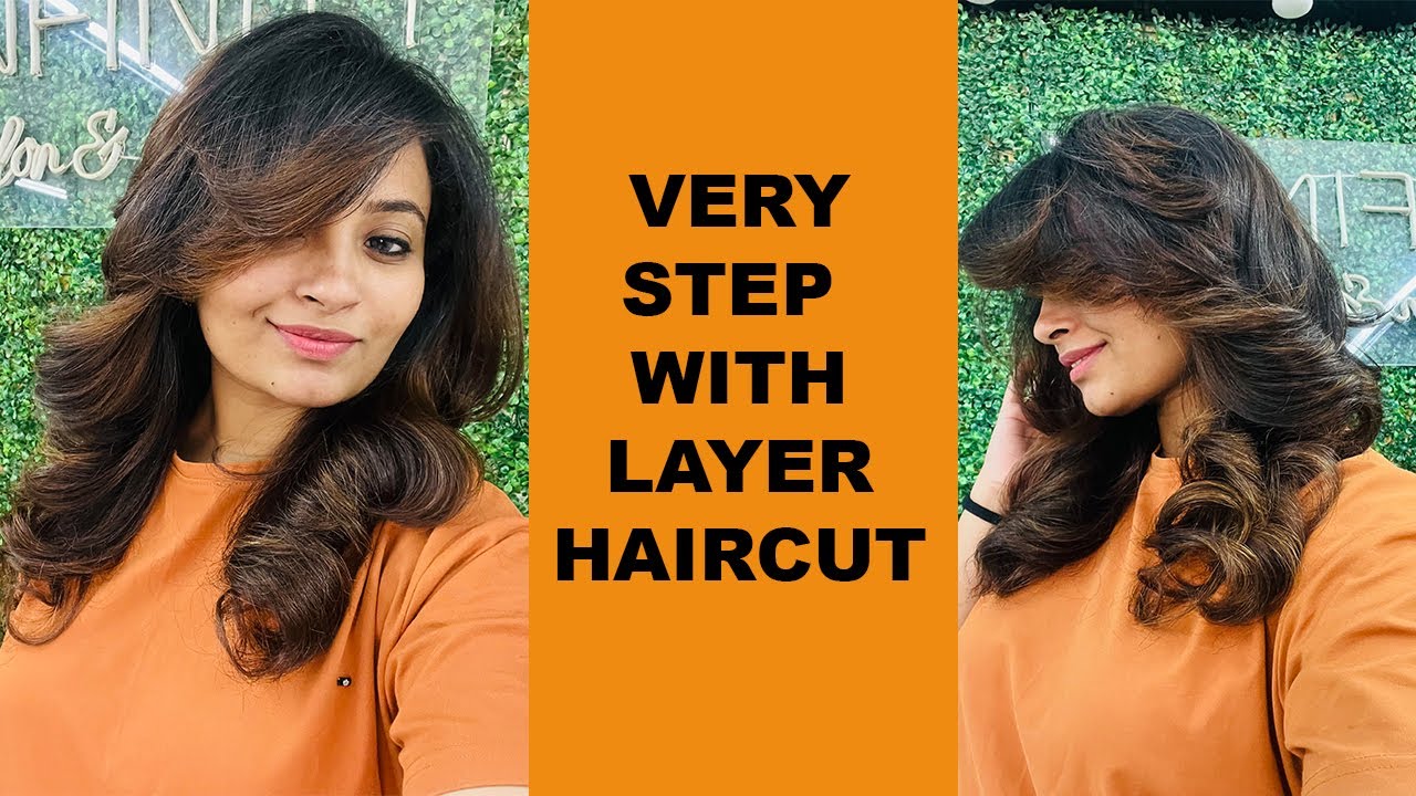 Easy Layer Haircut | Step by step - YouTube
