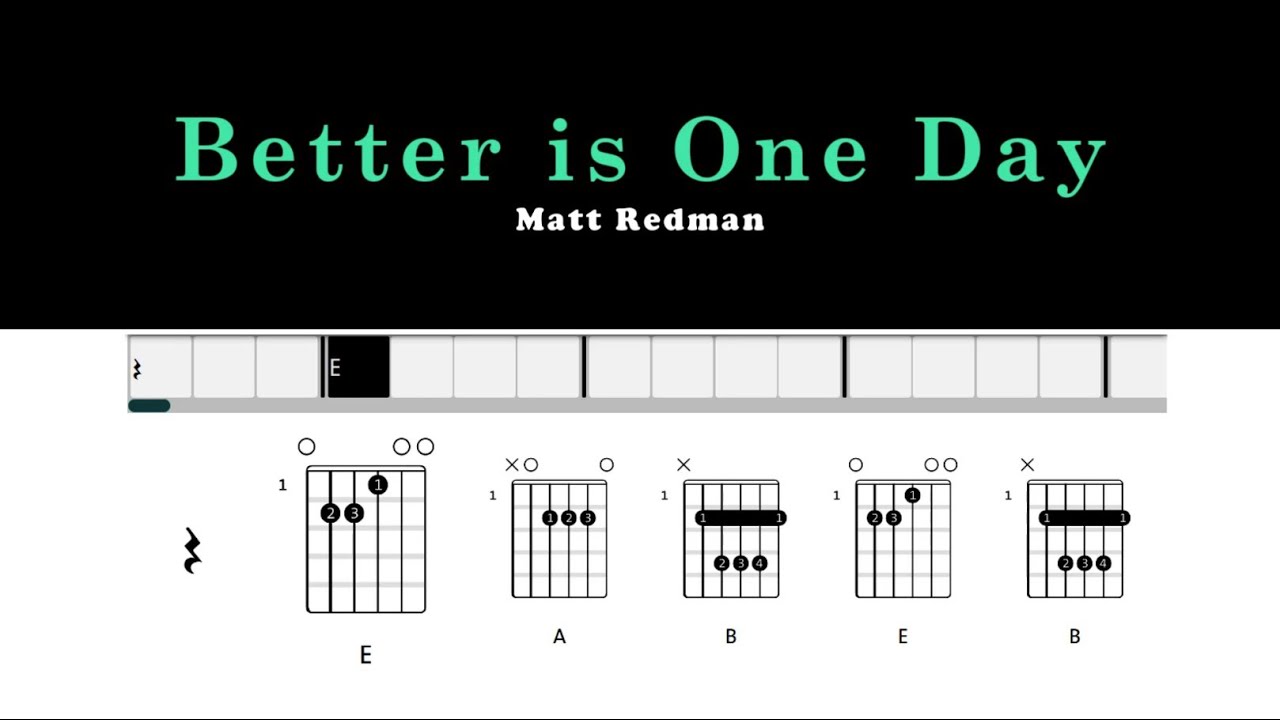 Better is One Day - Matt Redman - YouTube
