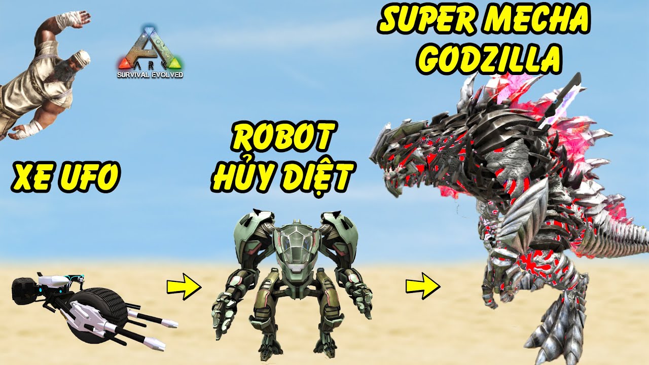 ARK - Chế tạo Super Mecha Godzilla - Tôi từng bước lắp ghép siêu Robot ...