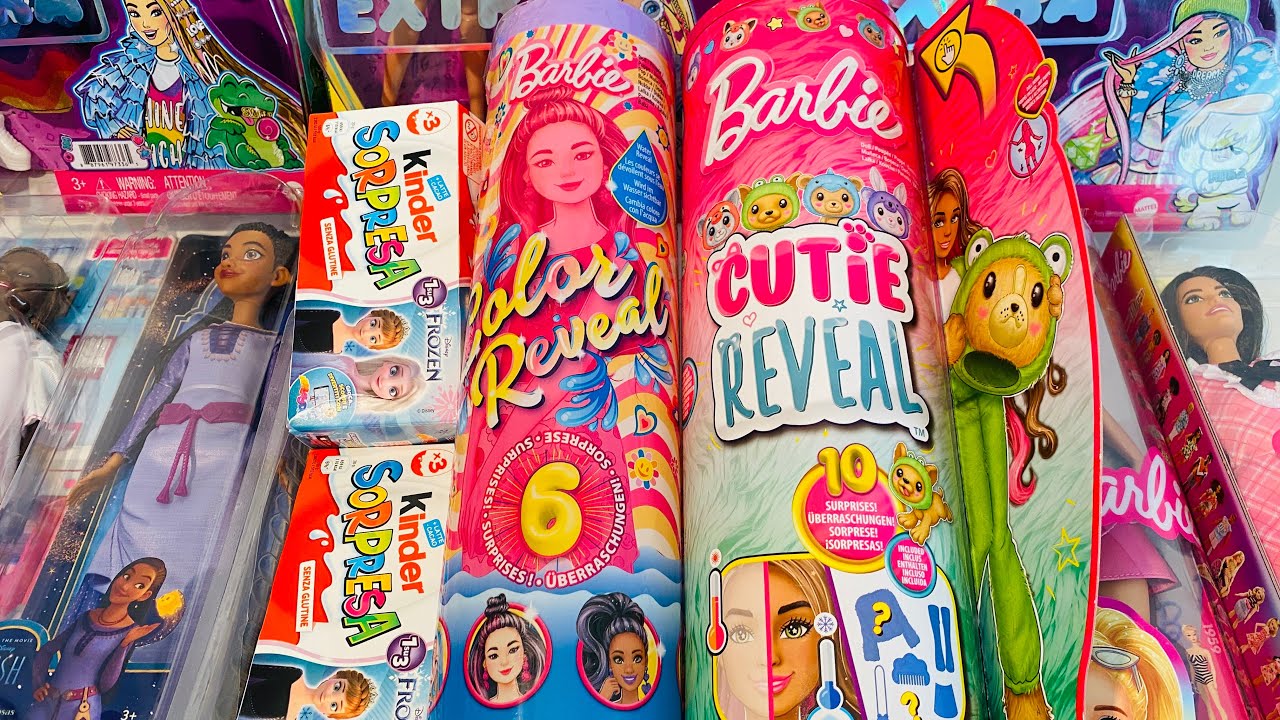 ASMR UNBOXING AND REVIEW PRINCESS AMAYA VS BARBIE CUTIE REVEAL💚!! # ...
