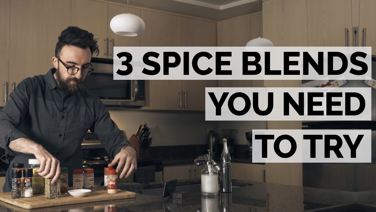 My 3 Favorite Spice Blends | Low Calorie Cooking Basics - YouTube