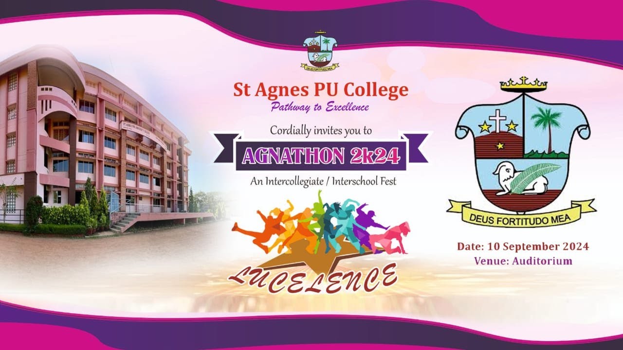 ST AGNES PRE UNIVERSITY COLLEGE || AGNATHON 2K24 || LIVE STREAMING ...