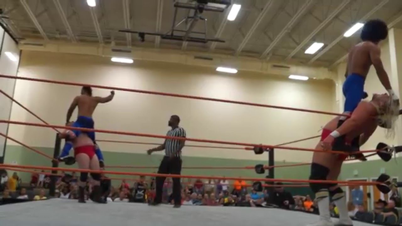 Johann Ramzes & Ace Slater vs The Dirty Blondes CWE Tag Team ...