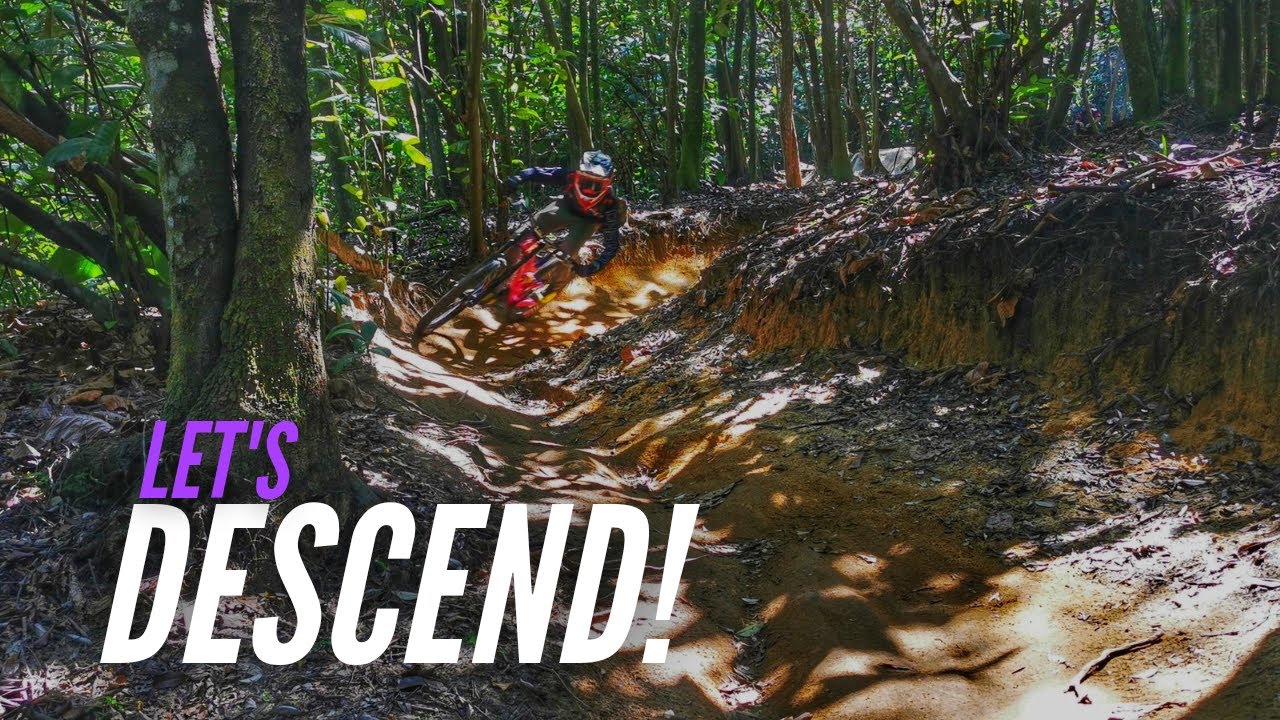 Descending Kent Ridge with the Legends #downhill #mtb - YouTube