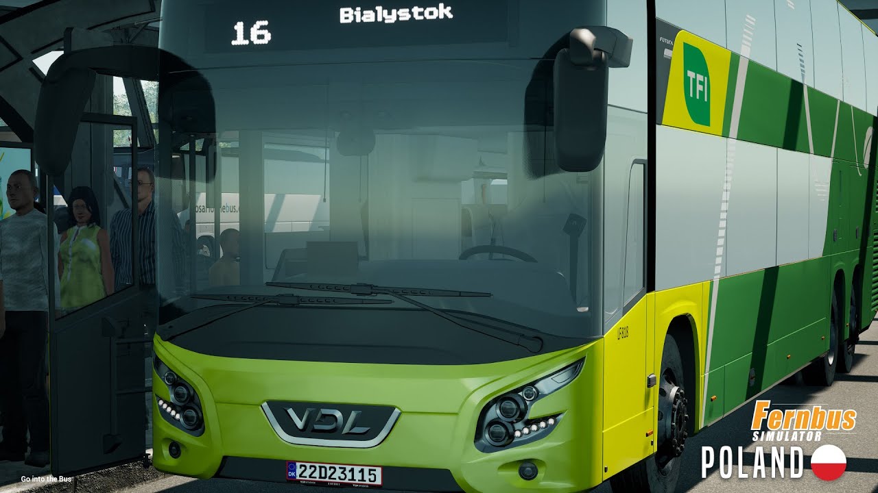 Fernbus Coach Simulator - Poland | Lublin to Białystok | TFI VDL - YouTube