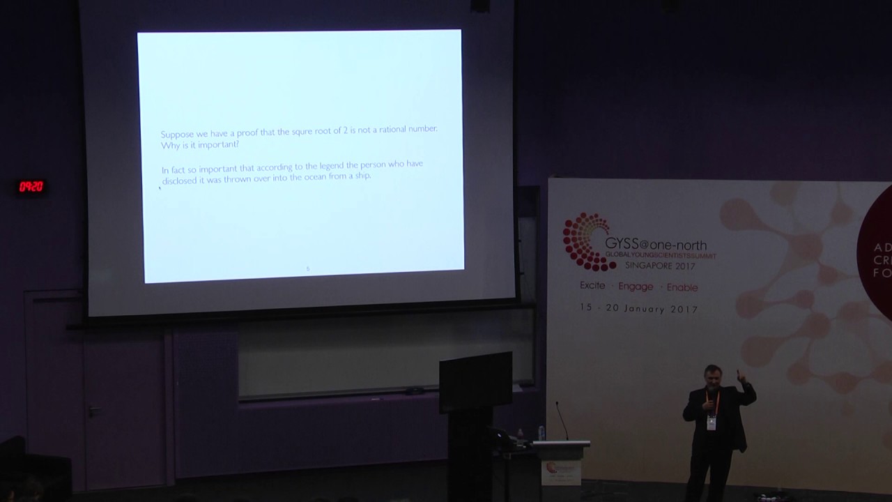 Prof Vladimir Voevodsky at GYSS 2017 - What is Constructive Mathematics ...