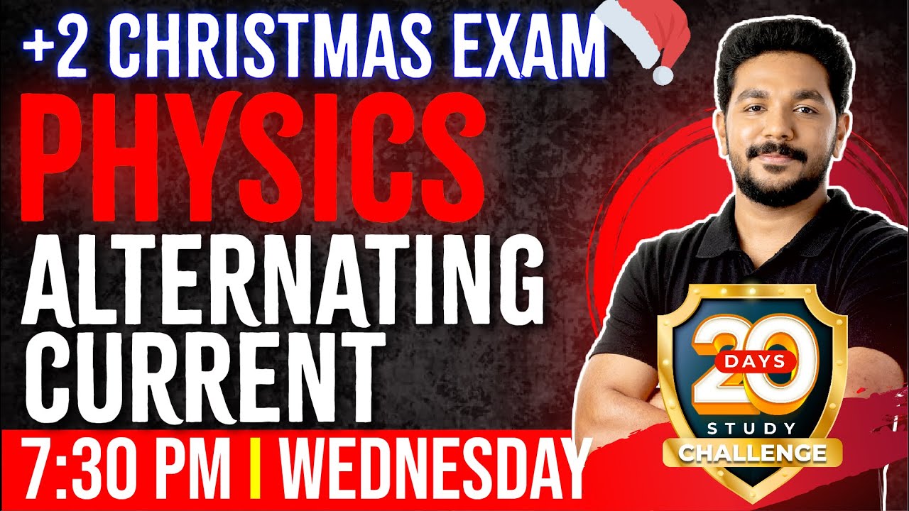 Plus Two Physics | Alternating Current | Full Chapter Revision ...