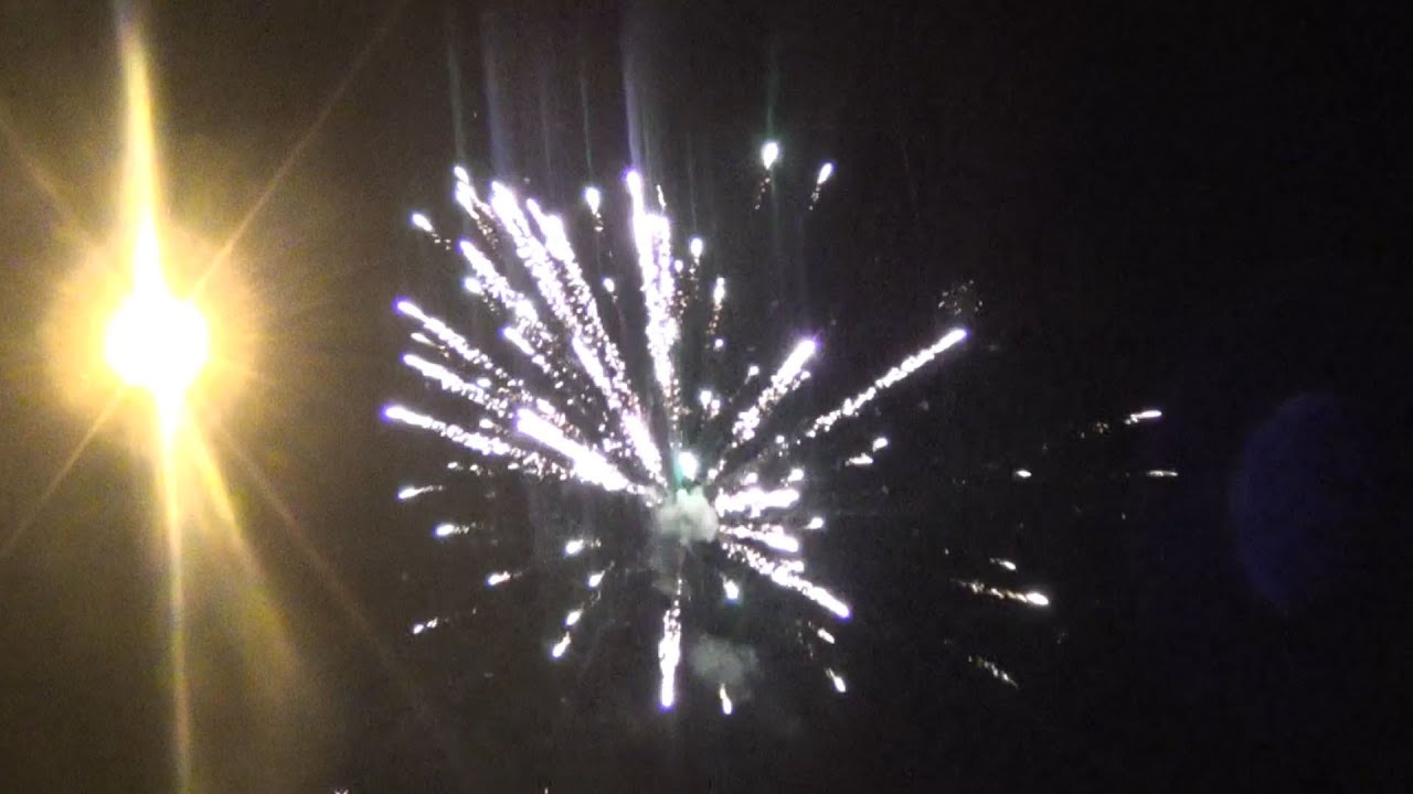 Our Mini Fireworks Display (New Year 2014) - YouTube