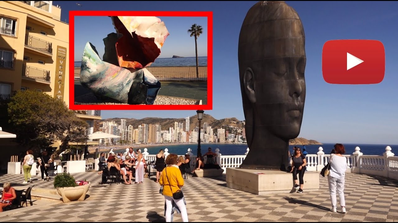 Kunst en Sculptuur in Benidorm ★ Art & sculptures in Benidorm - YouTube