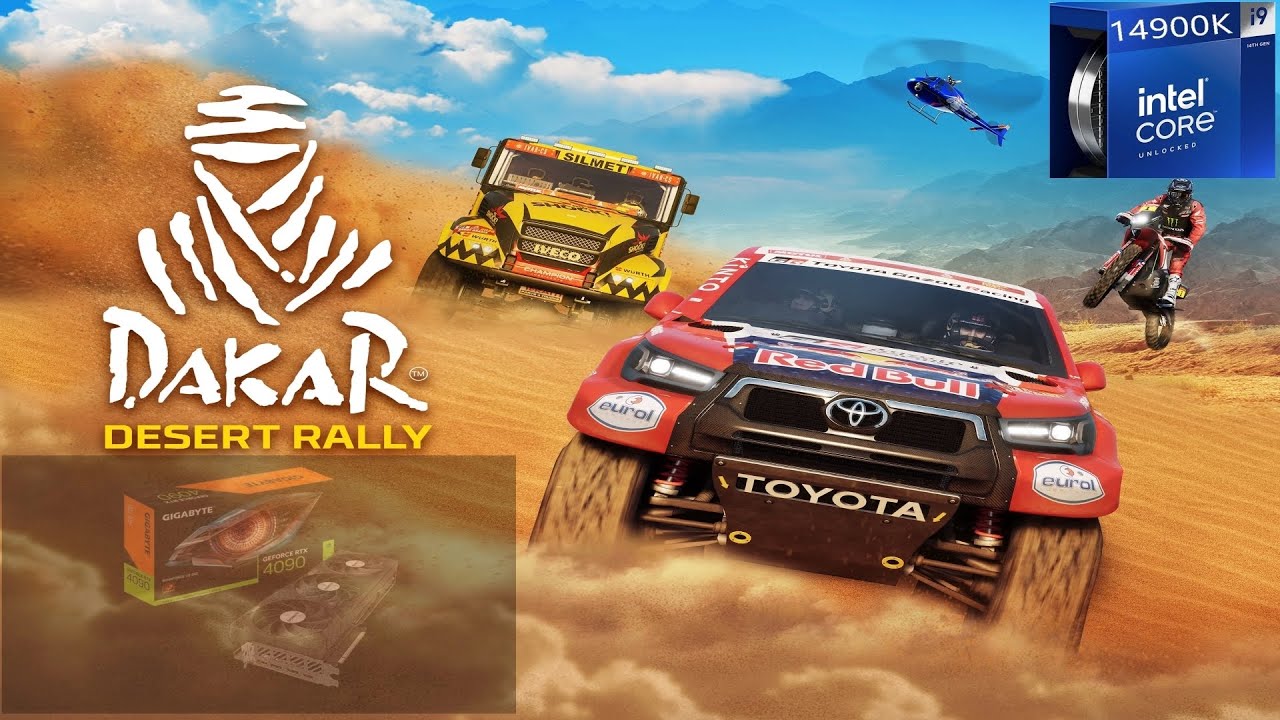 PC - Dakar Desert Rally - Gameplay Test - RTX 4090 - 14900K - YouTube