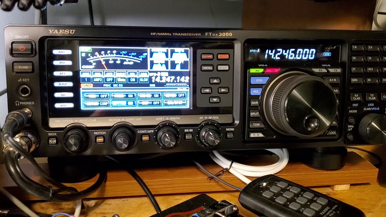 The great audio produced by the Yaesu FTdx 3000 - YouTube