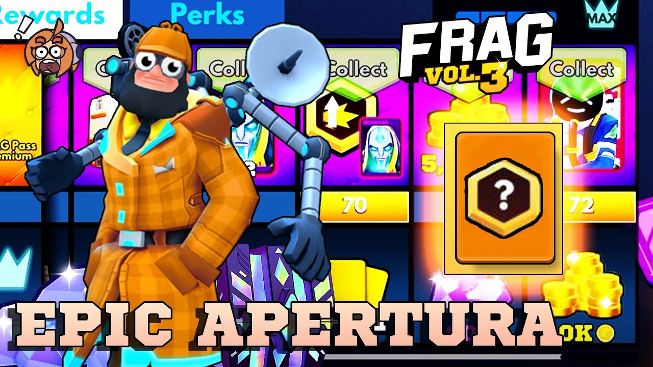 ABRO TODO EL PASE FRAG Y CONSIGO RECOMPENSAS INCREÍBLES😱(+5 FRAG POWERS ...