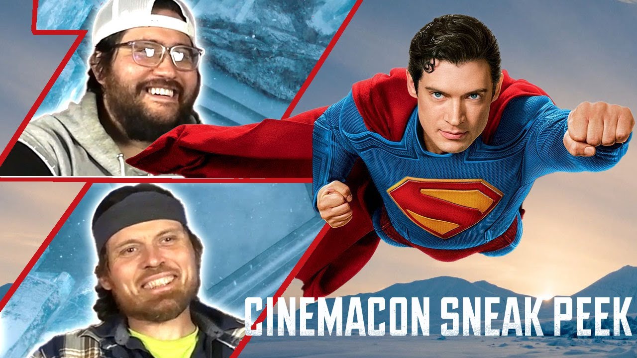 SUPERMAN Cinemacon Sneak Peek REACTION - YouTube