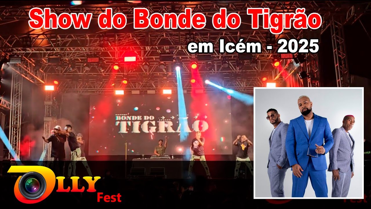 Show do Bonde do Tigrão no Icém Folia 2025. - YouTube