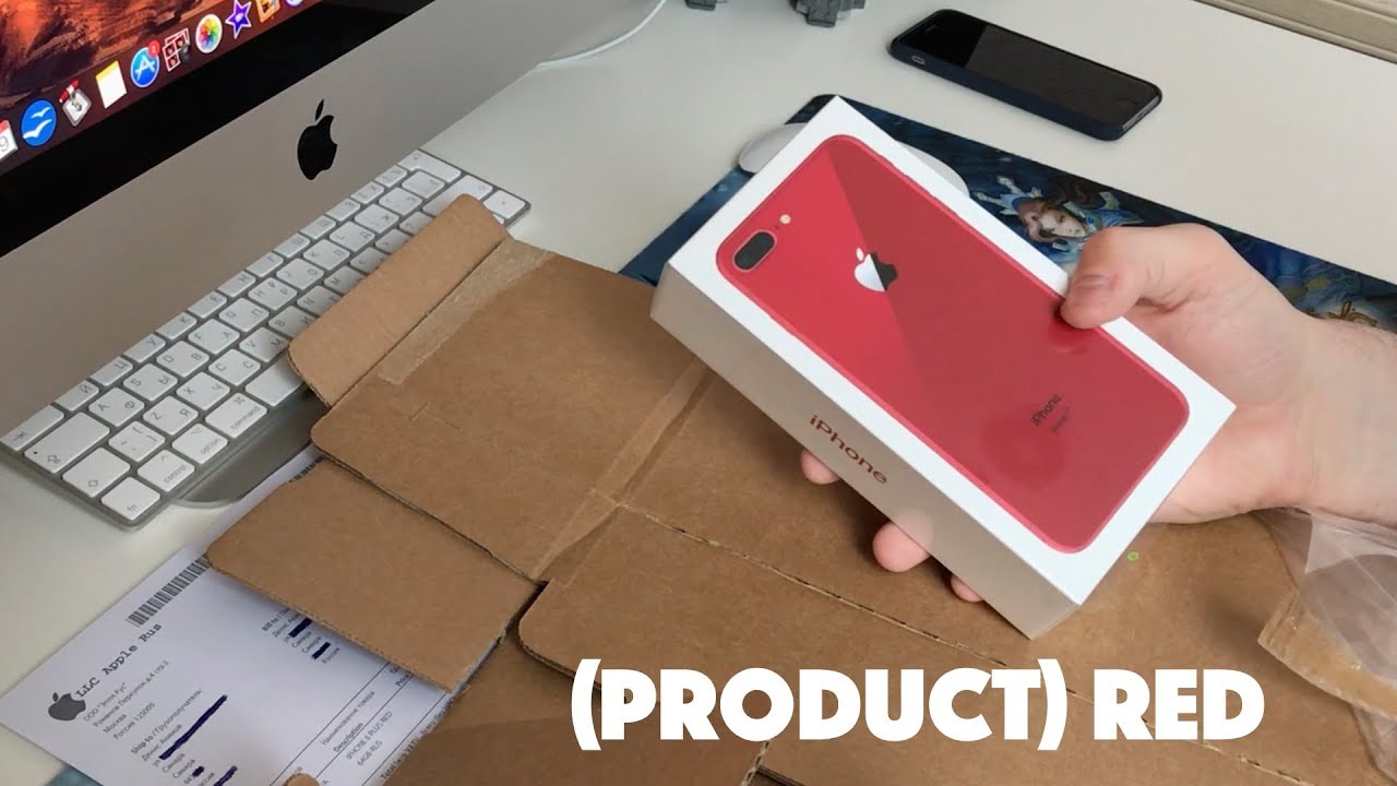 Купил iPhone 8 plus (product) RED в Apple Store - YouTube