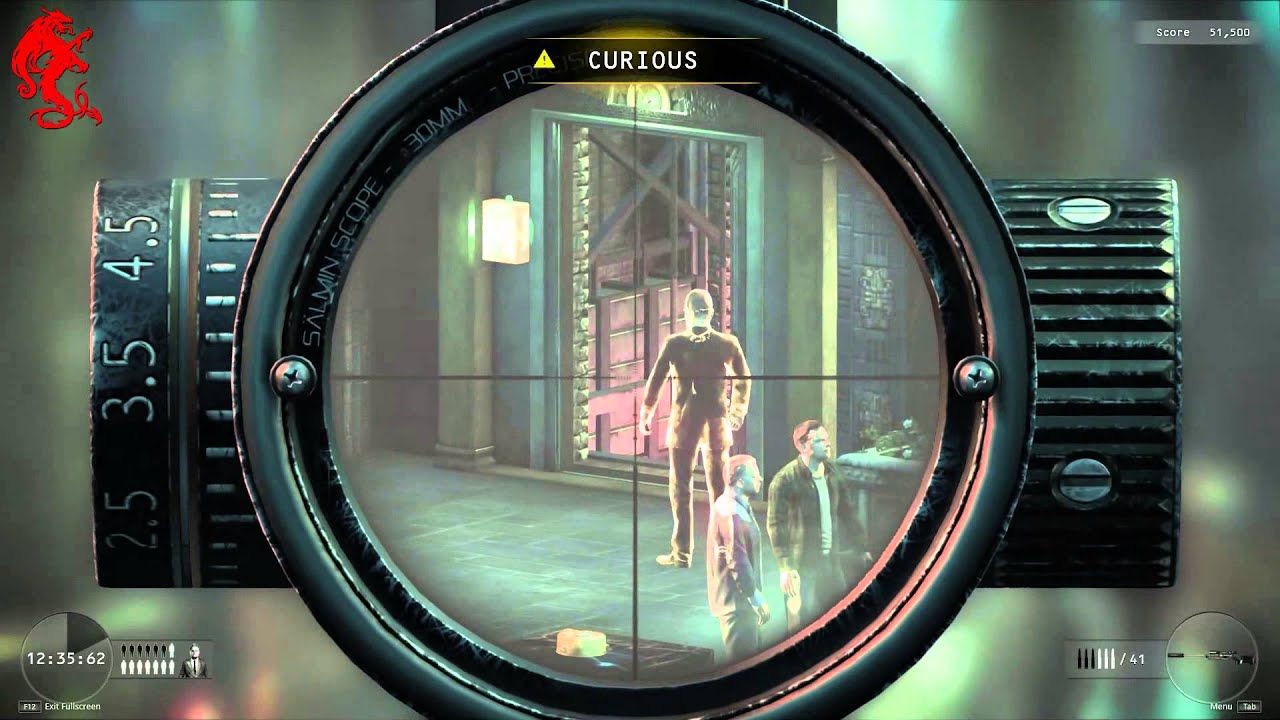 Hitman Absolution Sniper Challenge - Free to Play - BUT - YouTube