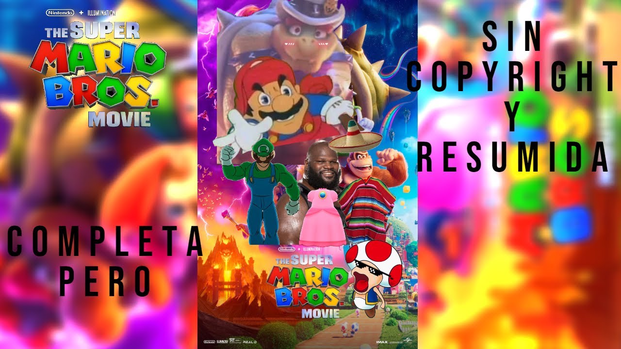 Mario bros la pelicula resumida sin copyright y con momazos - YouTube