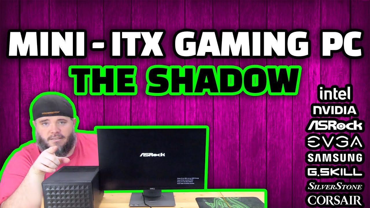 Mini-ITX Gaming PC - The Shadow Build Video - YouTube
