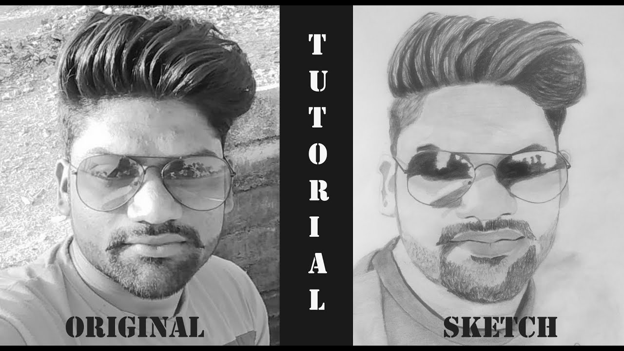 How to draw a face with friend | step by step | GovindArt's - YouTube