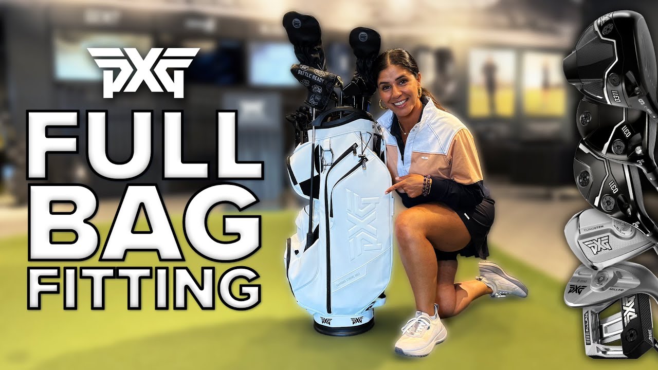 PXG Full Bag Fitting for Women Golfers | Beginner’s First Experience ...
