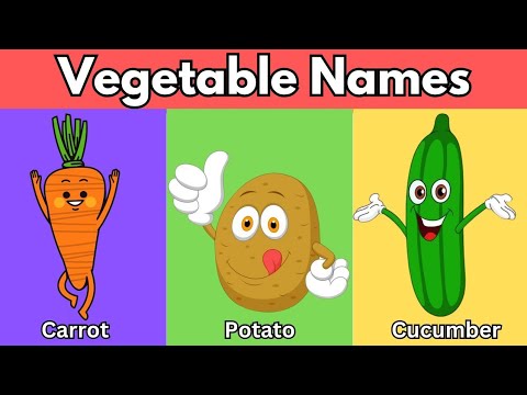 "🥕🍅 Fun Vegetable Rhymes for Kids | Sing & Learn Healthy Veggies 🎶🌽 ...