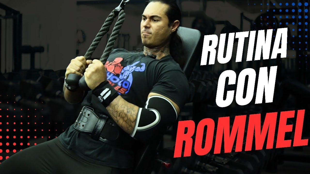 Rommel Vega Entrena Rutina Brutal de Pecho y Hombro 🔥 - YouTube