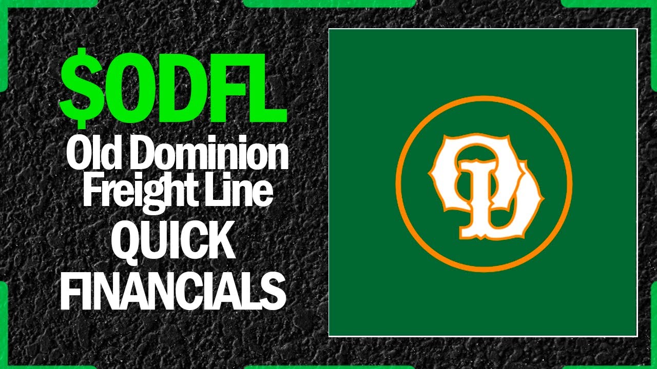 $ODFL Stock - Old Dominion Freight Line | Quick Financials | LAST 12 ...