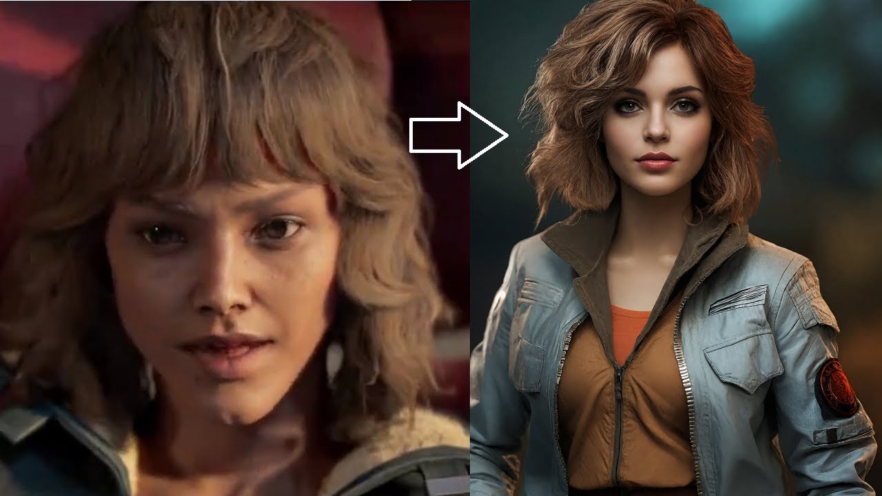 I used AI to fix KAY VESS (Star Wars Outlaws) - YouTube