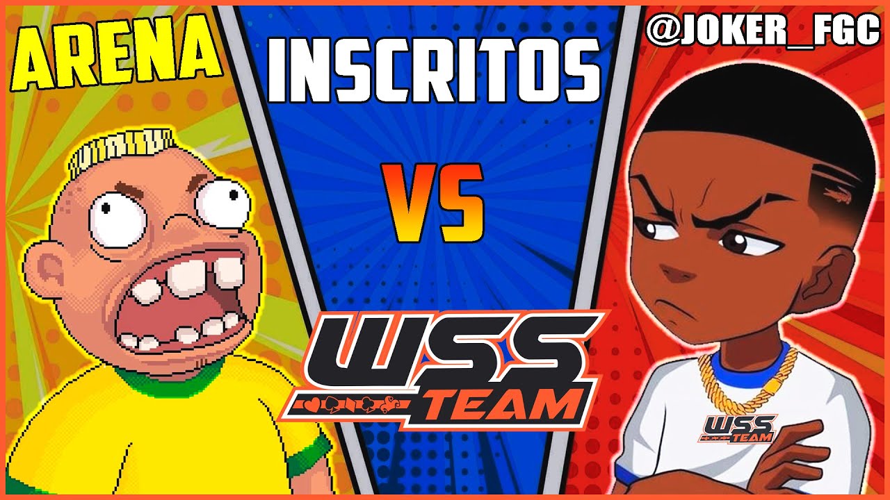 🔴ARENA (( INSCRITOS 🆚 CLÃ wSS )) 🔴LIVE RETRO FIGHT | | @Joker_FGC - YouTube