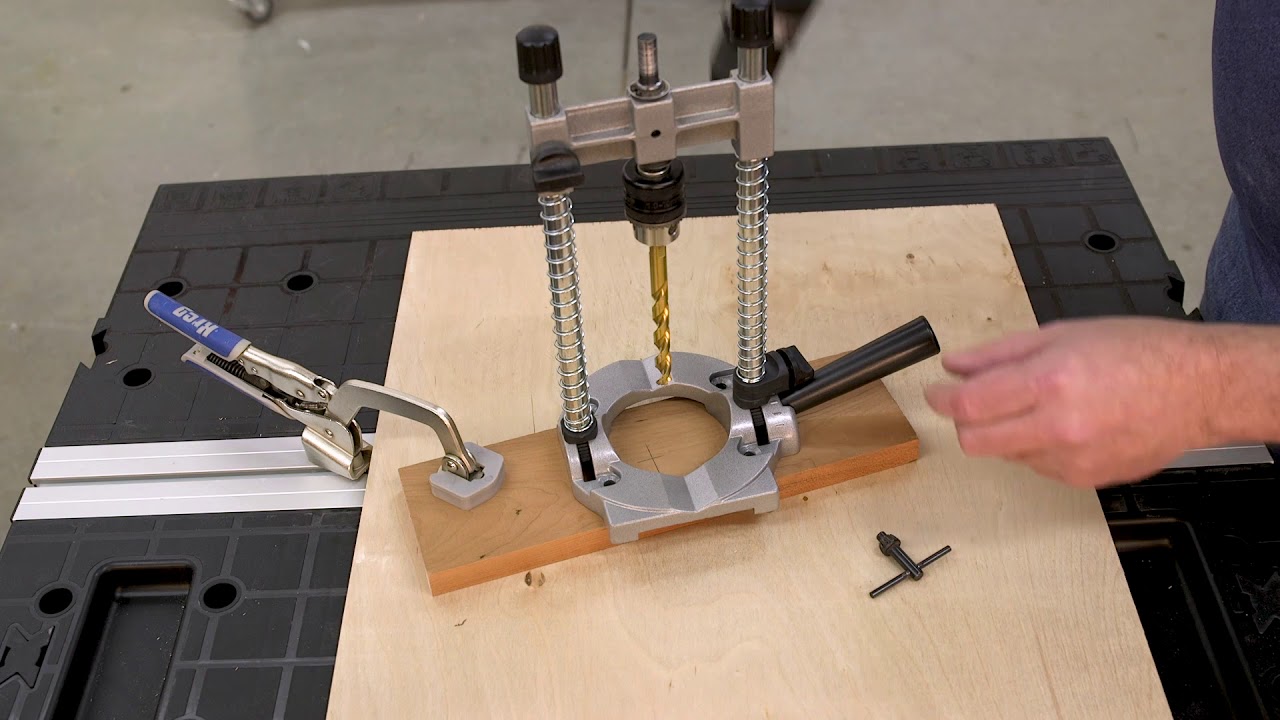 How To Get Better Drilling Results with a Portable Drill Guide - YouTube